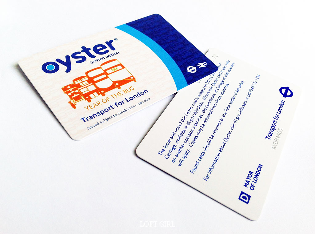 เที่ยวอังกฤษ กับบัตร Oyster Card - LOFT GIRL